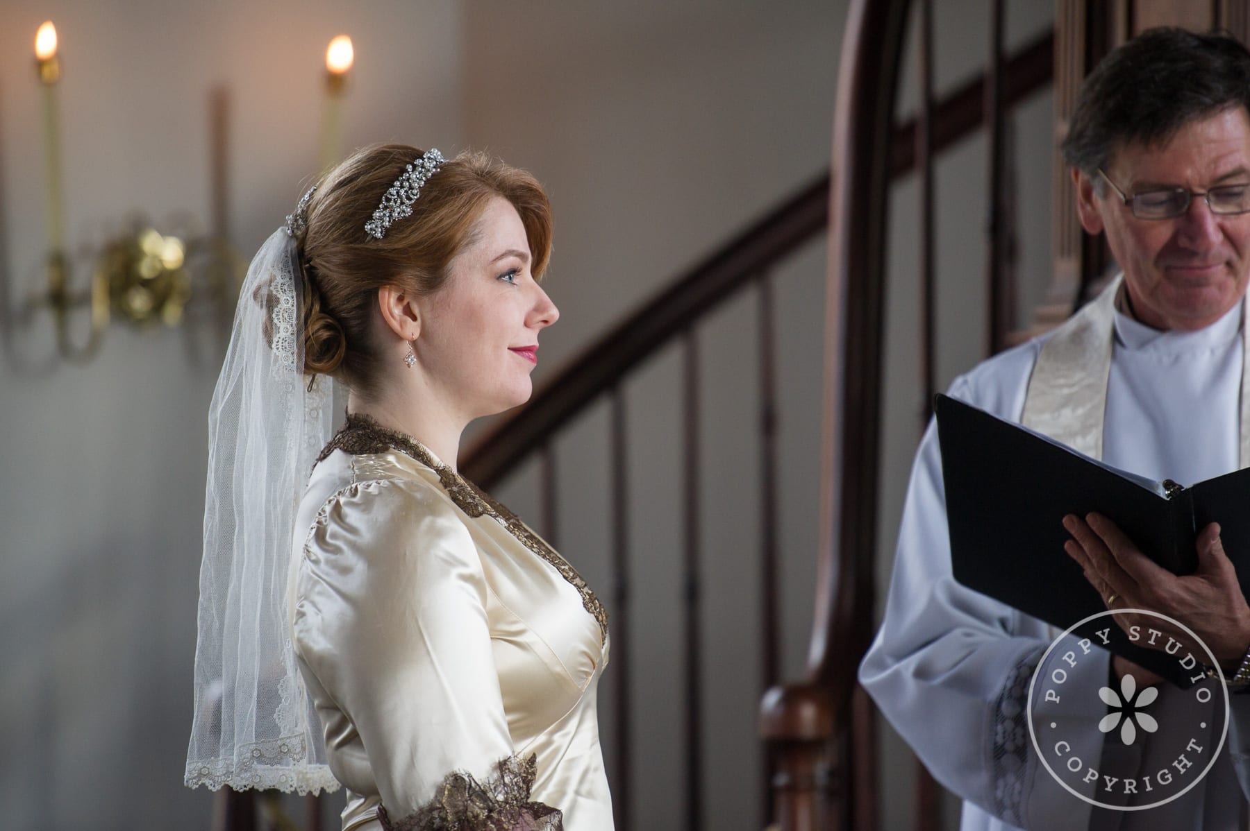 A Winter Wedding at The Old Dutch Church