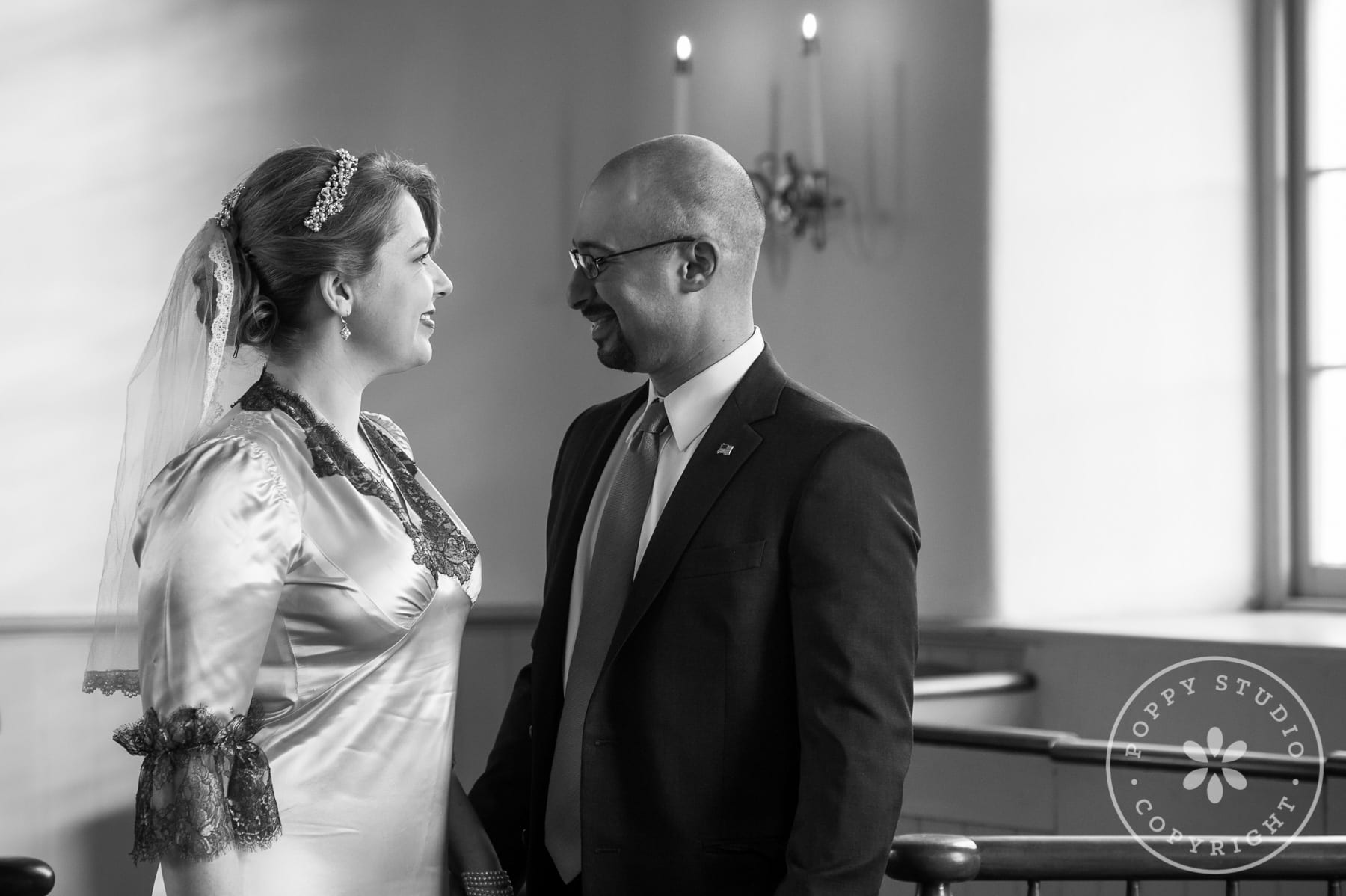 A Winter Wedding at The Old Dutch Church